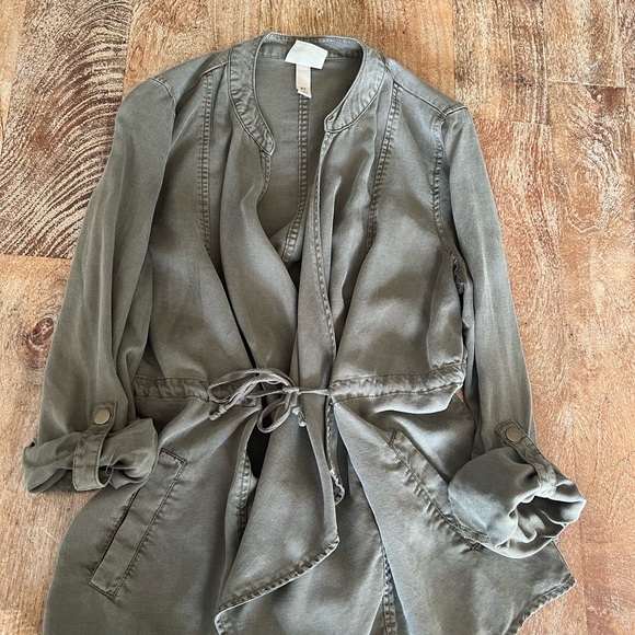 Knox Rose | Jackets & Coats | Knox Rose Wrap Jacket In Green | Poshmark